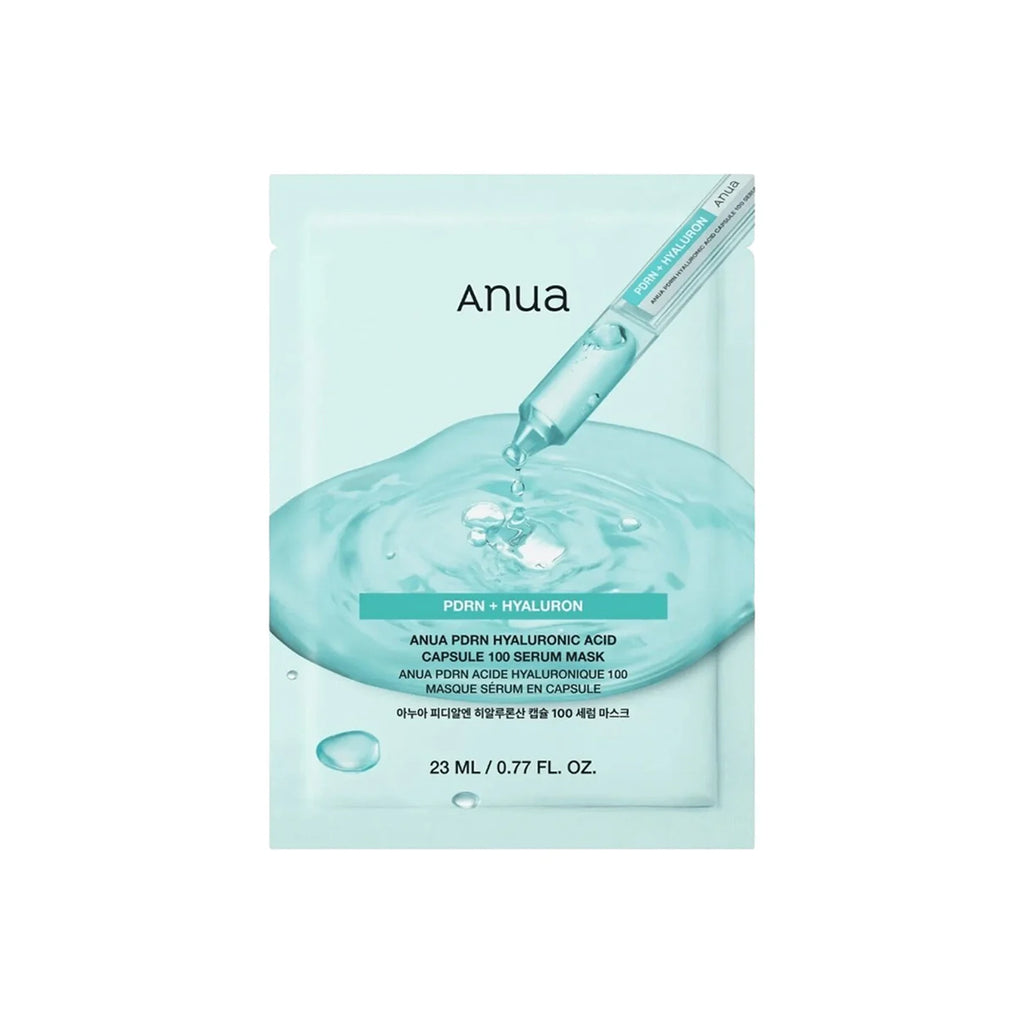 ANUA PDRN Hyaluronic Acid Capsule 100 Serum Mask - veido kaukė – Bonnie