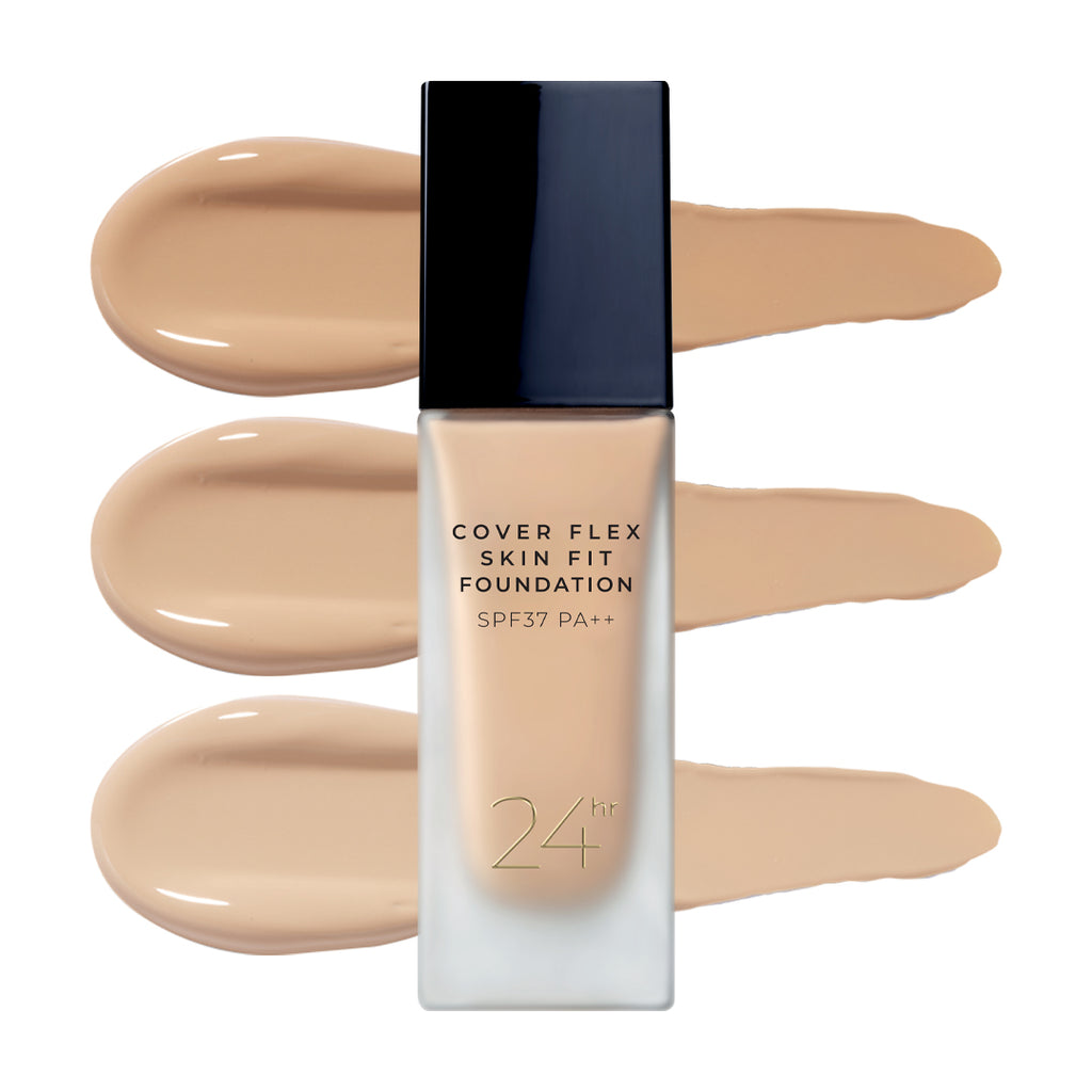 BOM Cover Flex Skin Fit Foundation - makiažo pagrindas – Bonnie
