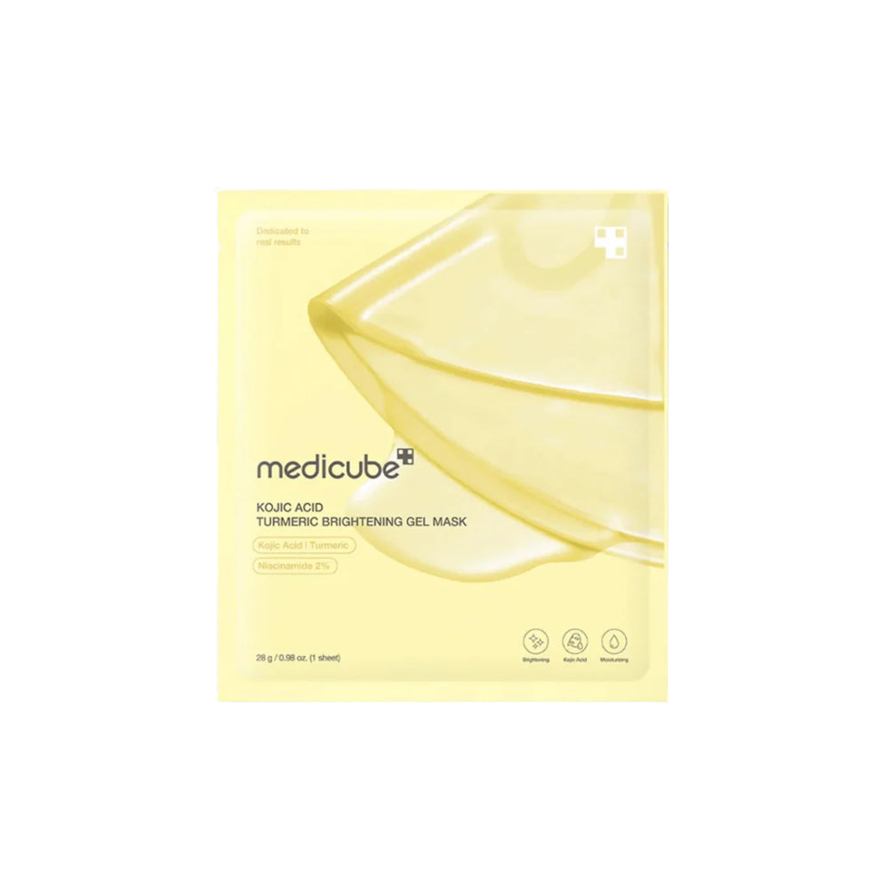 MEDICUBE Kojic Acid Turmeric Brightening Gel Mask - veido kaukė – Bonnie