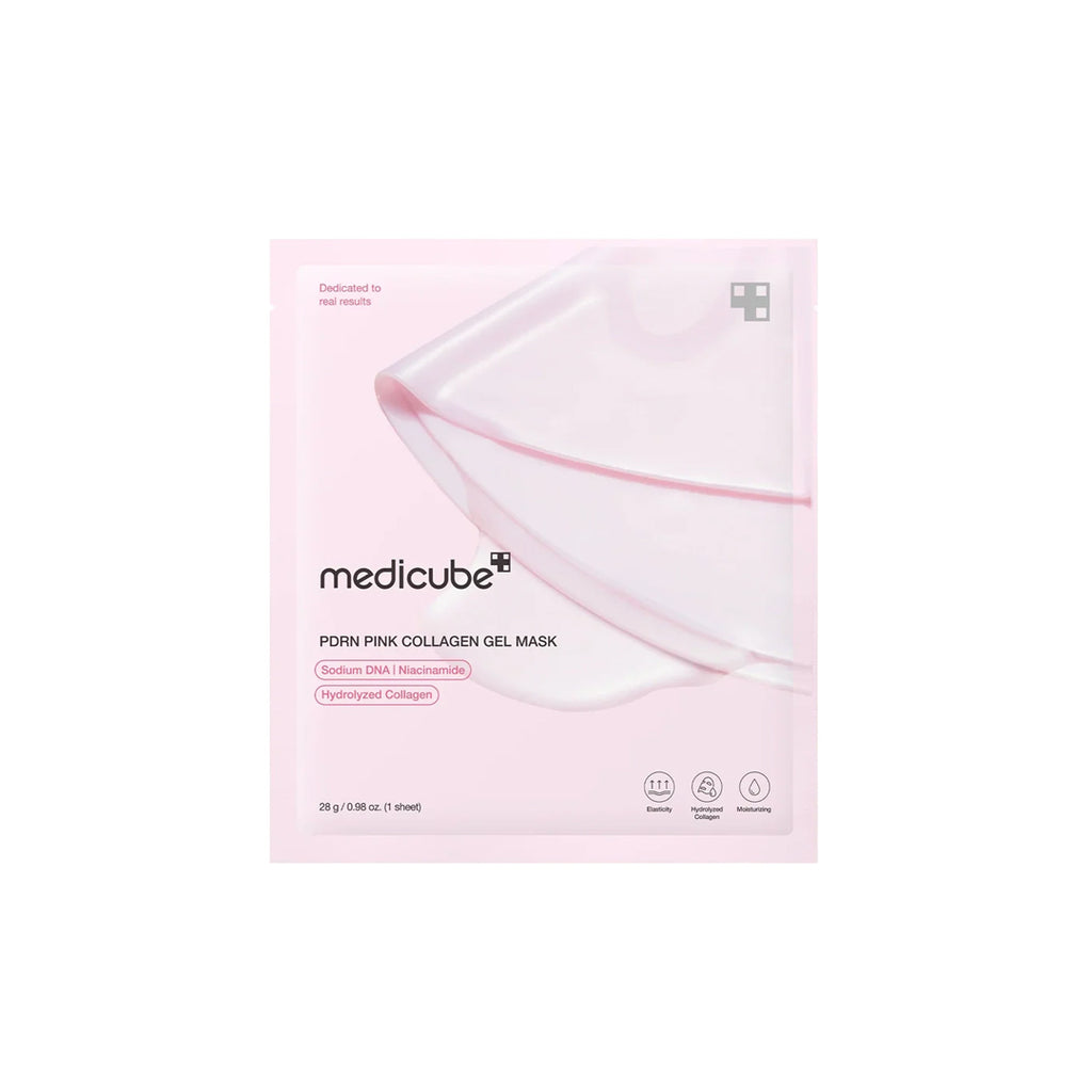 MEDICUBE PDRN Pink Collagen Gel Mask - stangrinamoji veido kaukė – Bonnie