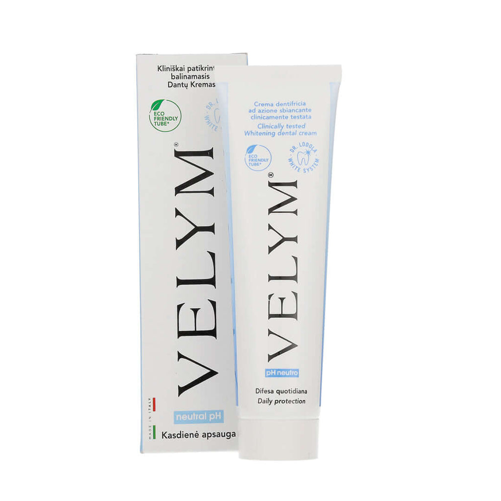 VELYM pH neutro - balinamasis dantų kremas 100ml – Bonnie
