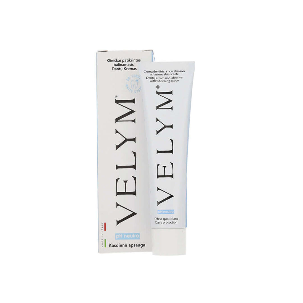 VELYM pH neutro - balinamasis dantų kremas 25ml – Bonnie